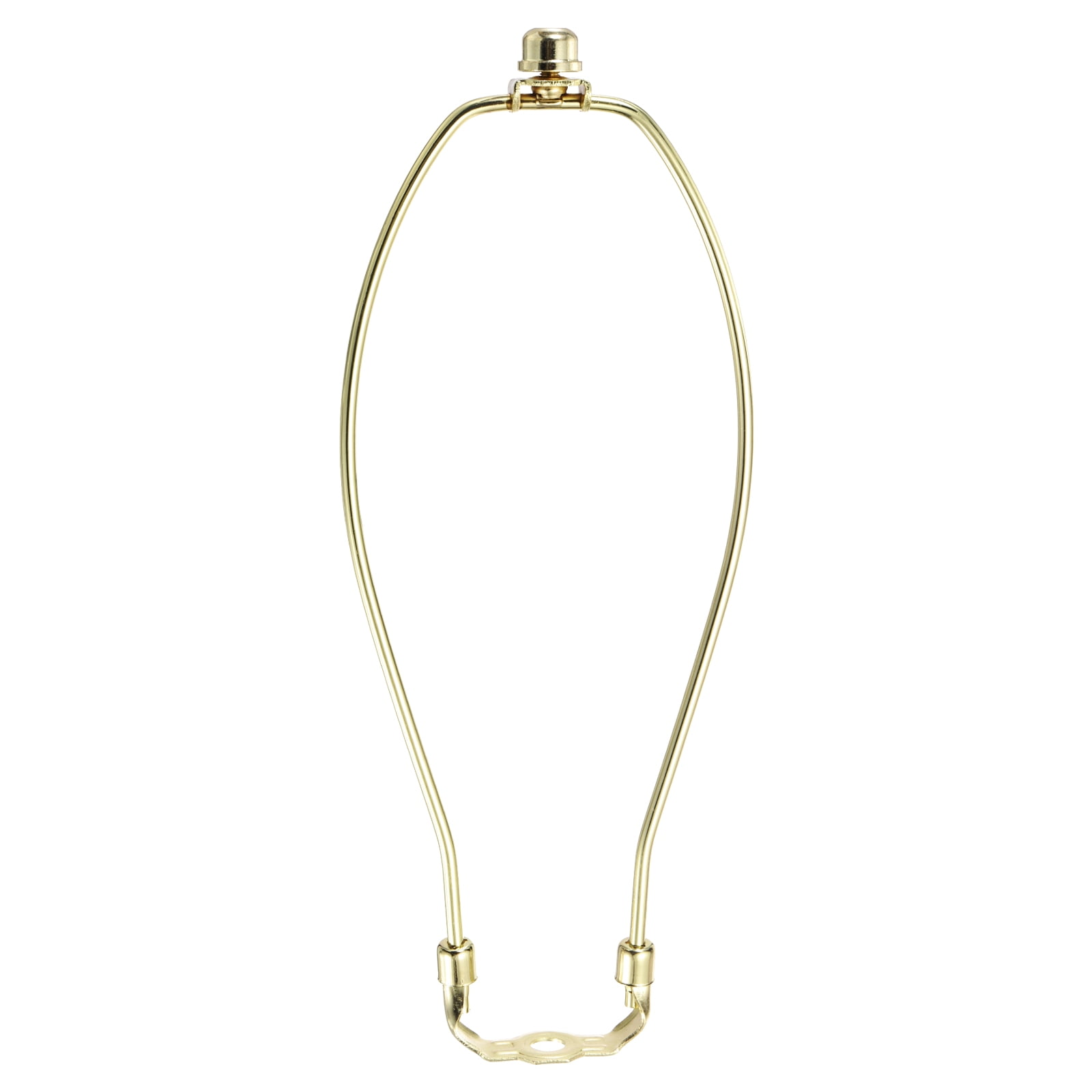 Uxcell 12 Inch Lamp Harp with 3/8 Standard Saddle and Lamp Shade Finial ...