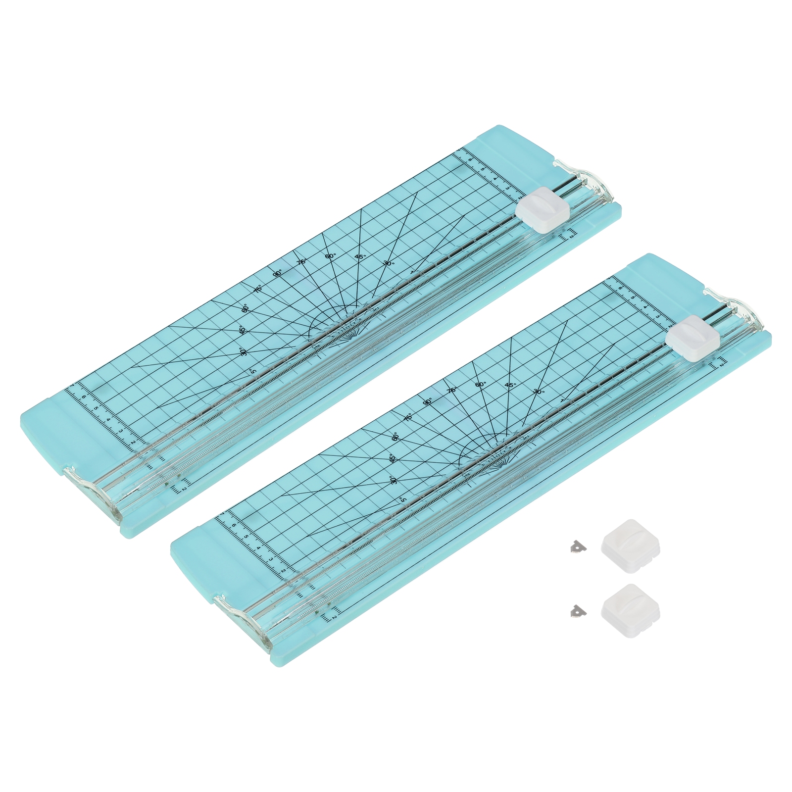 Uxcell 12 Inch Paper Trimmer, 2Pcs A4 Size Portable Paper Cutter Slicer ...