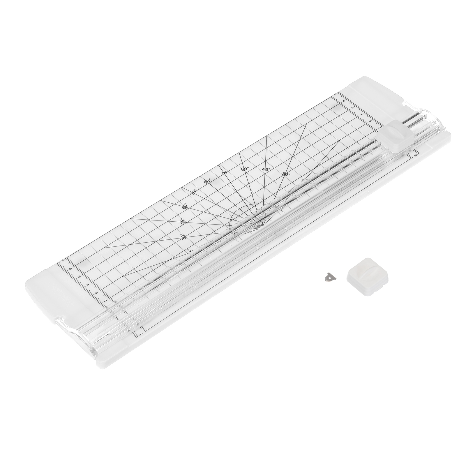 Uxcell 12 Inch Paper Trimmer, A4 Size Portable Paper Cutter Slicer with ...