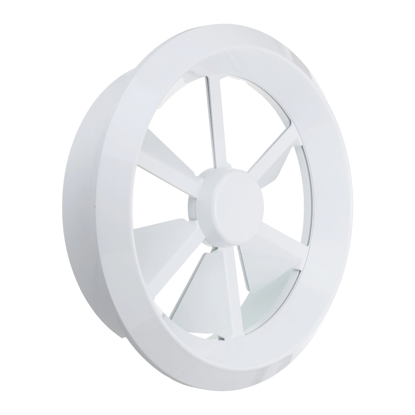Uxcell 12 Inch Round Rotating Air Vent, Ceiling Diffuser Grill Cover ...
