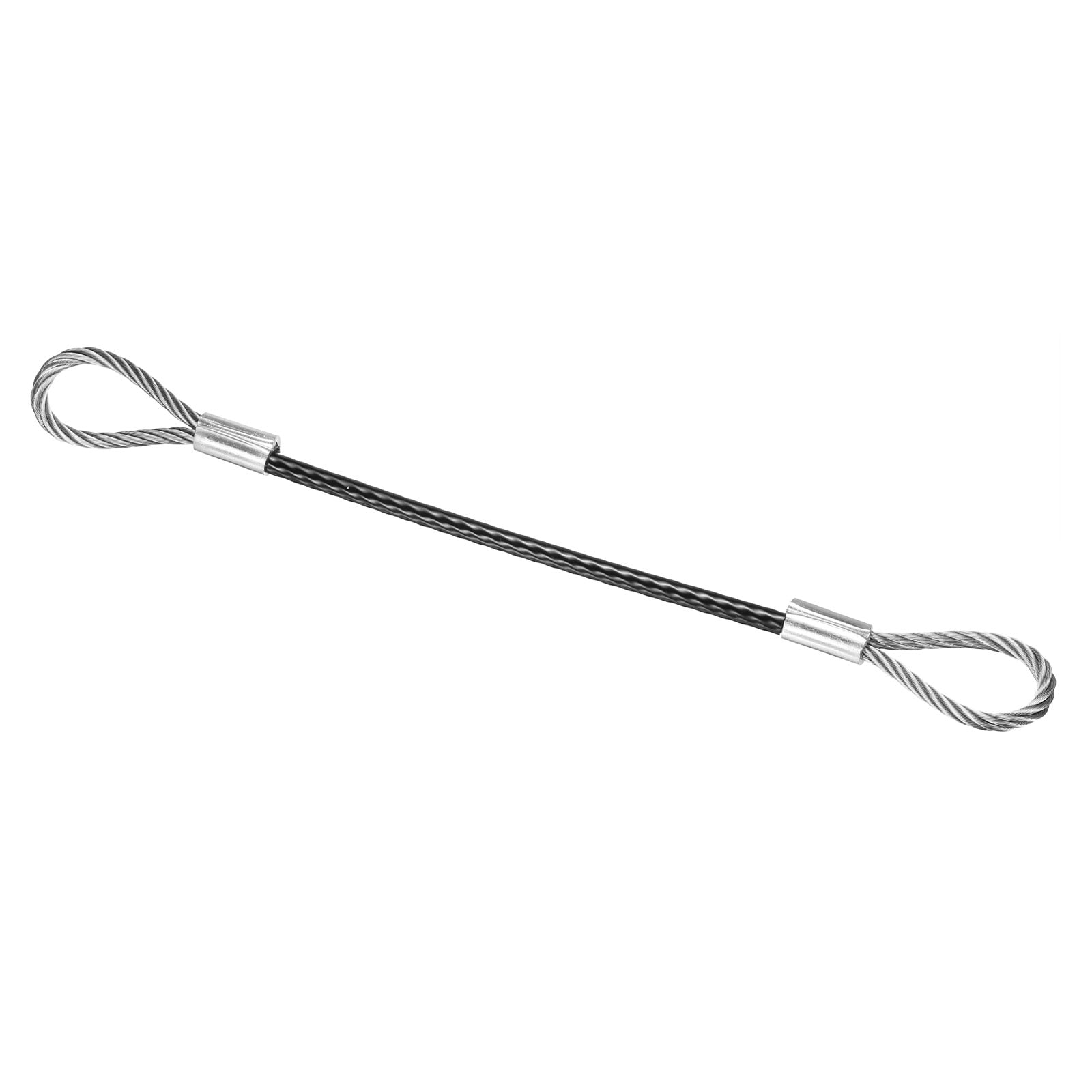 Uxcell 12 Inch Safety Cable Lock, 1 Pcs 304 Stainless Steel Security ...