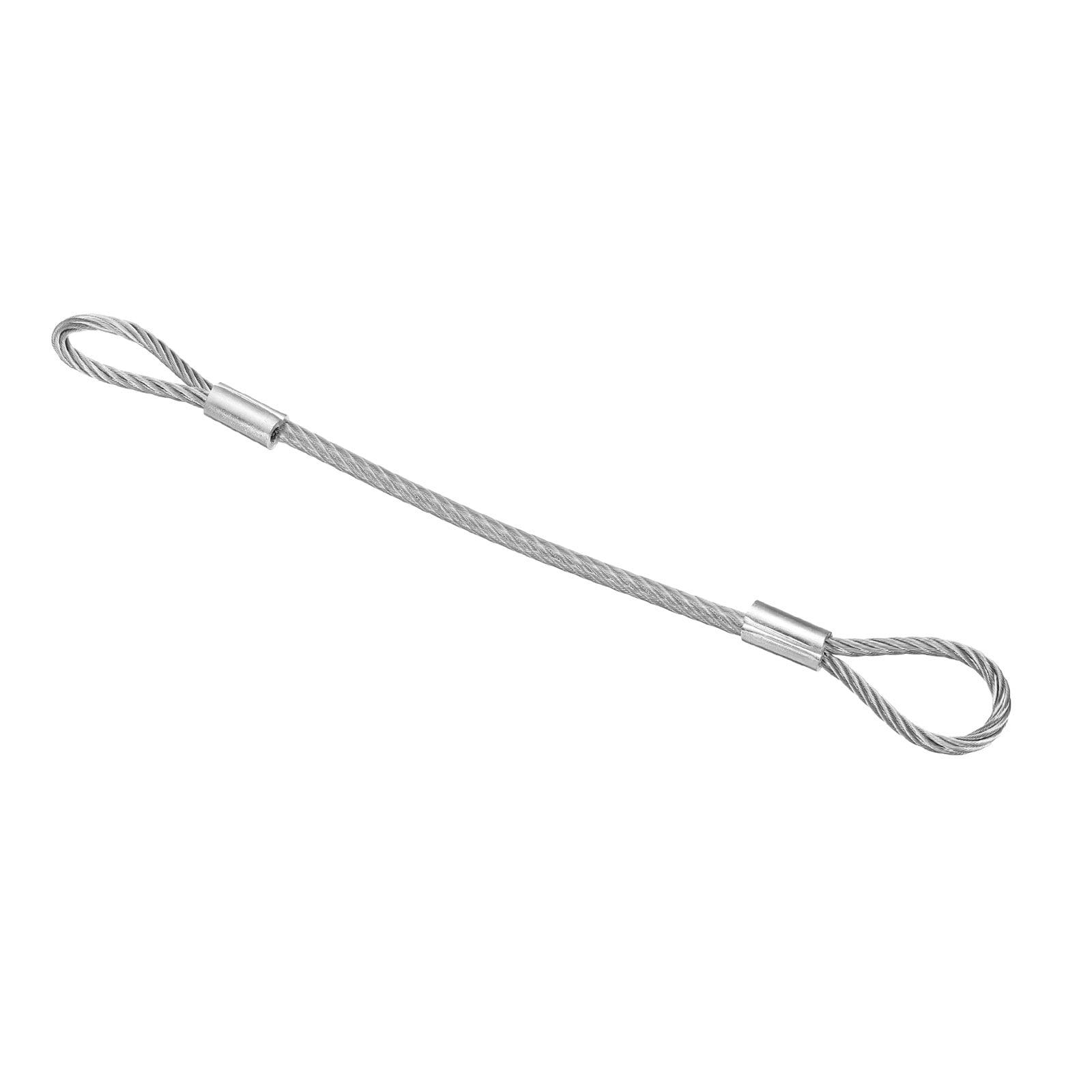 Uxcell 12 Inch Safety Cable Lock, 1 Pcs 304 Stainless Steel Security ...