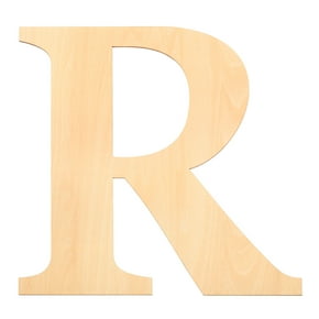 Wooden Letters & Numbers in Wood Crafting - Walmart.com