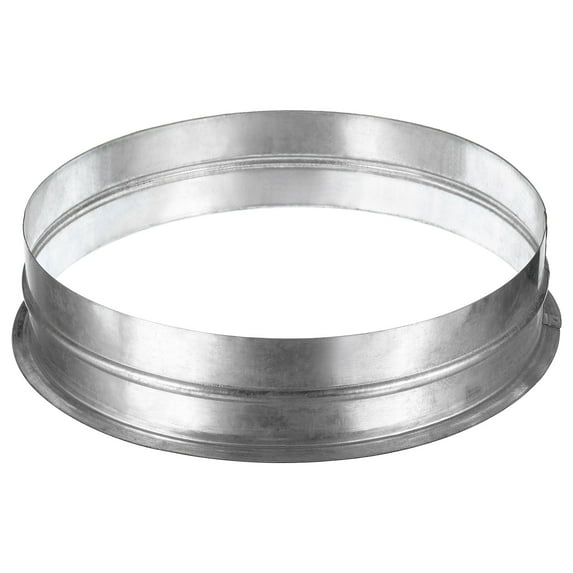 Uxcell 12" Metal Vent Duct Connector Flange Fitting Duct Air Tight ...