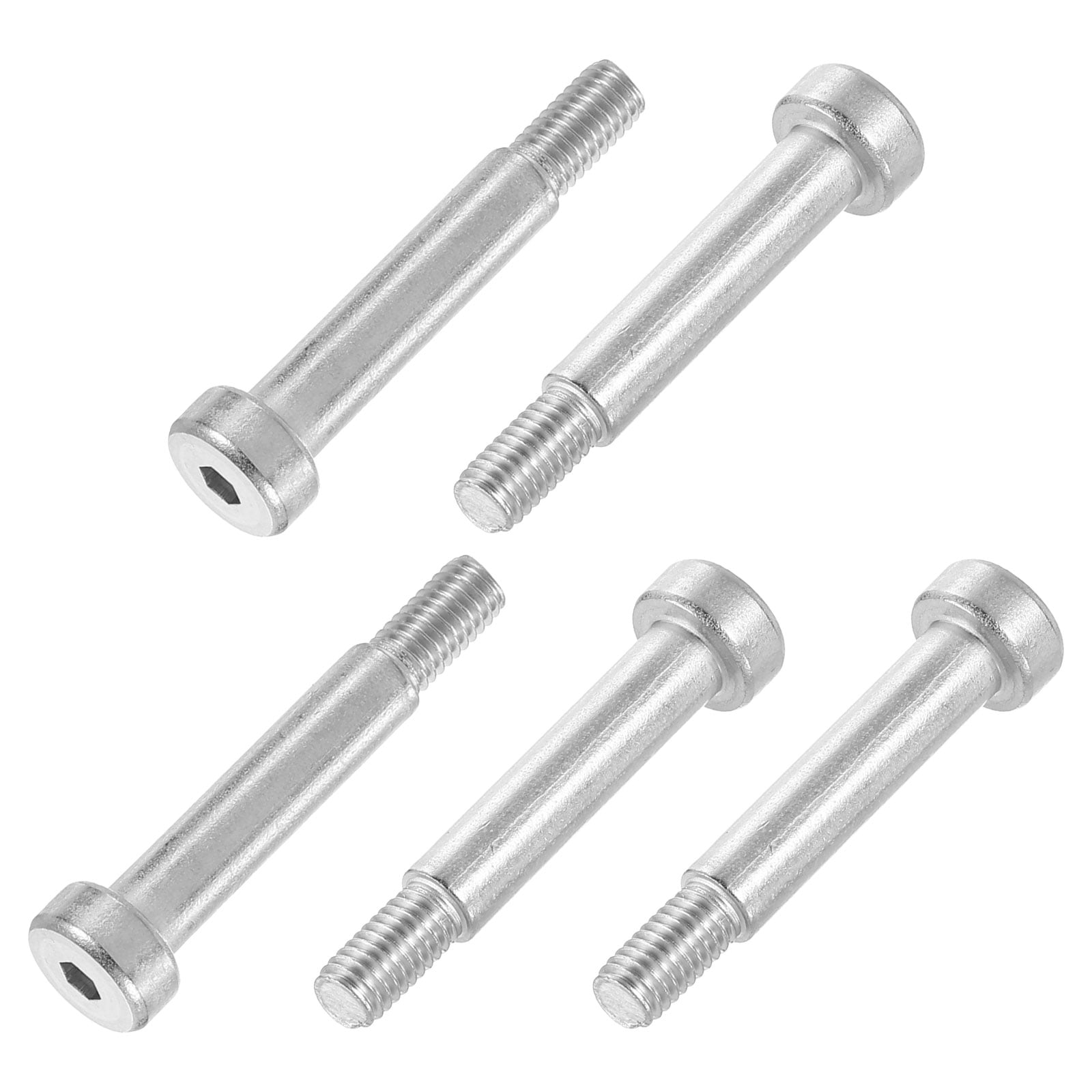 Uxcell 12 Pack 304 Stainless Steel Shoulder Bolt 6mm Shoulder Dia 25mm ...