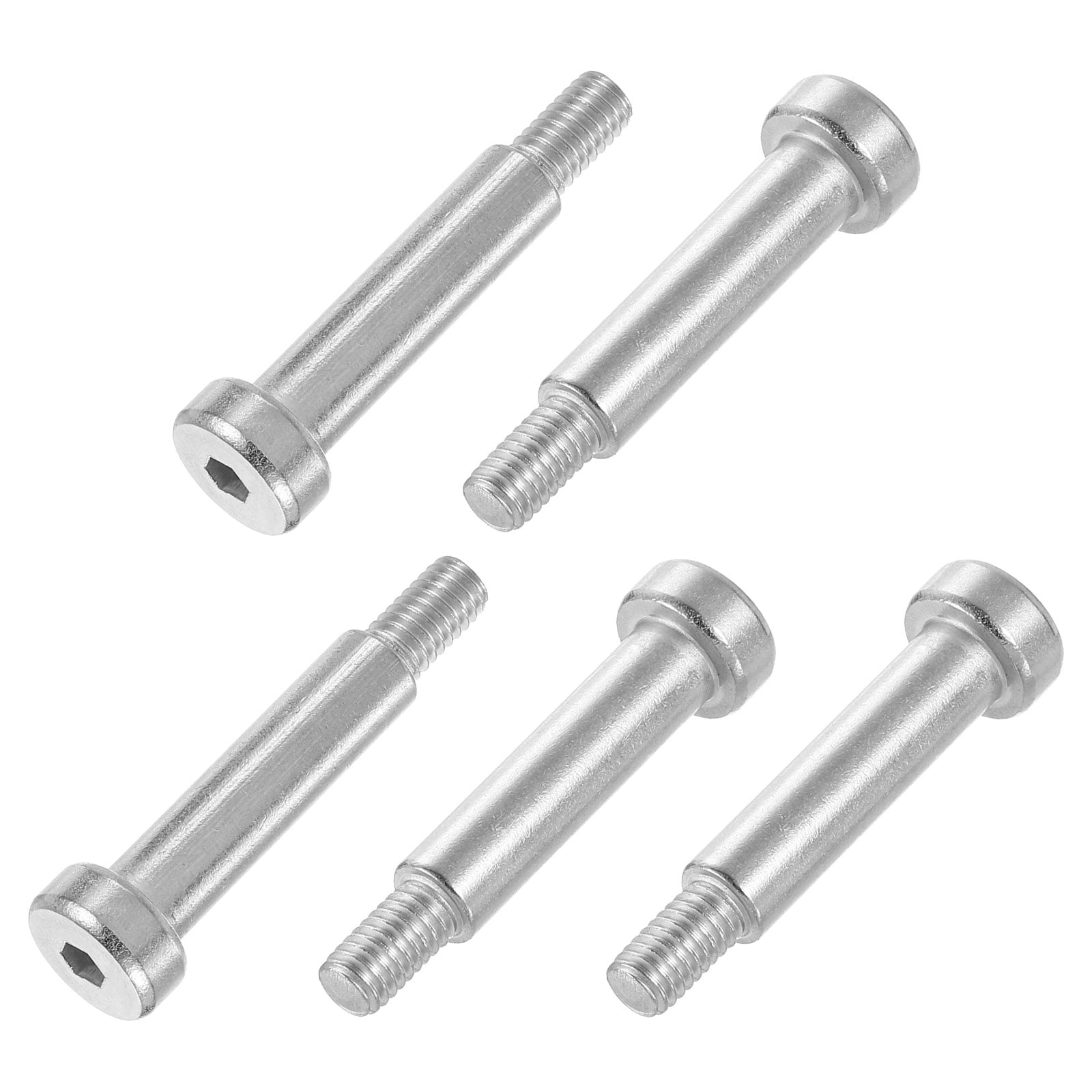 Uxcell 12 Pack 304 Stainless Steel Shoulder Bolt 8mm Shoulder Dia 30mm ...