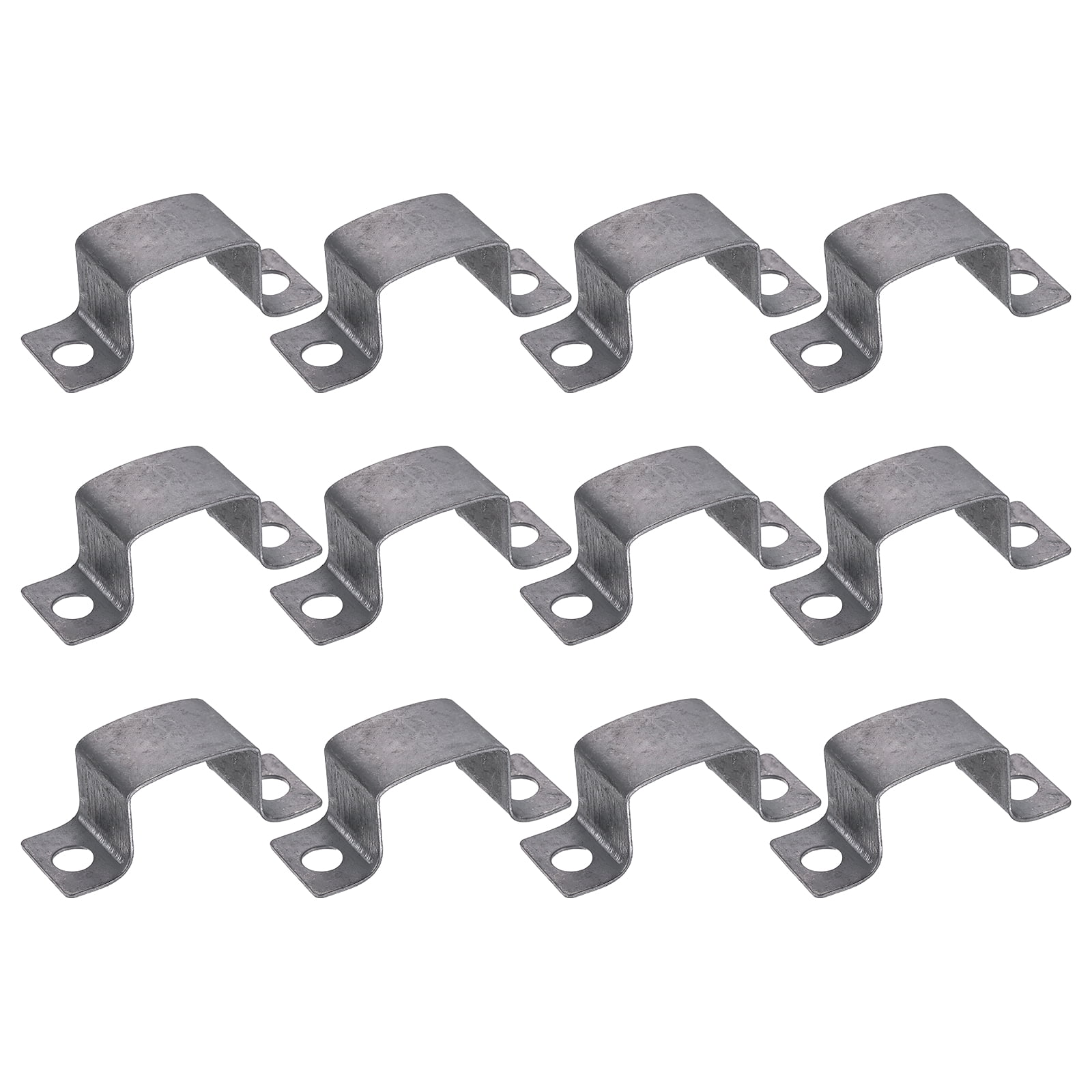 Uxcell 12 Pack 43x34 mm U Shaped Connector Bracket, Square Tube Strap ...