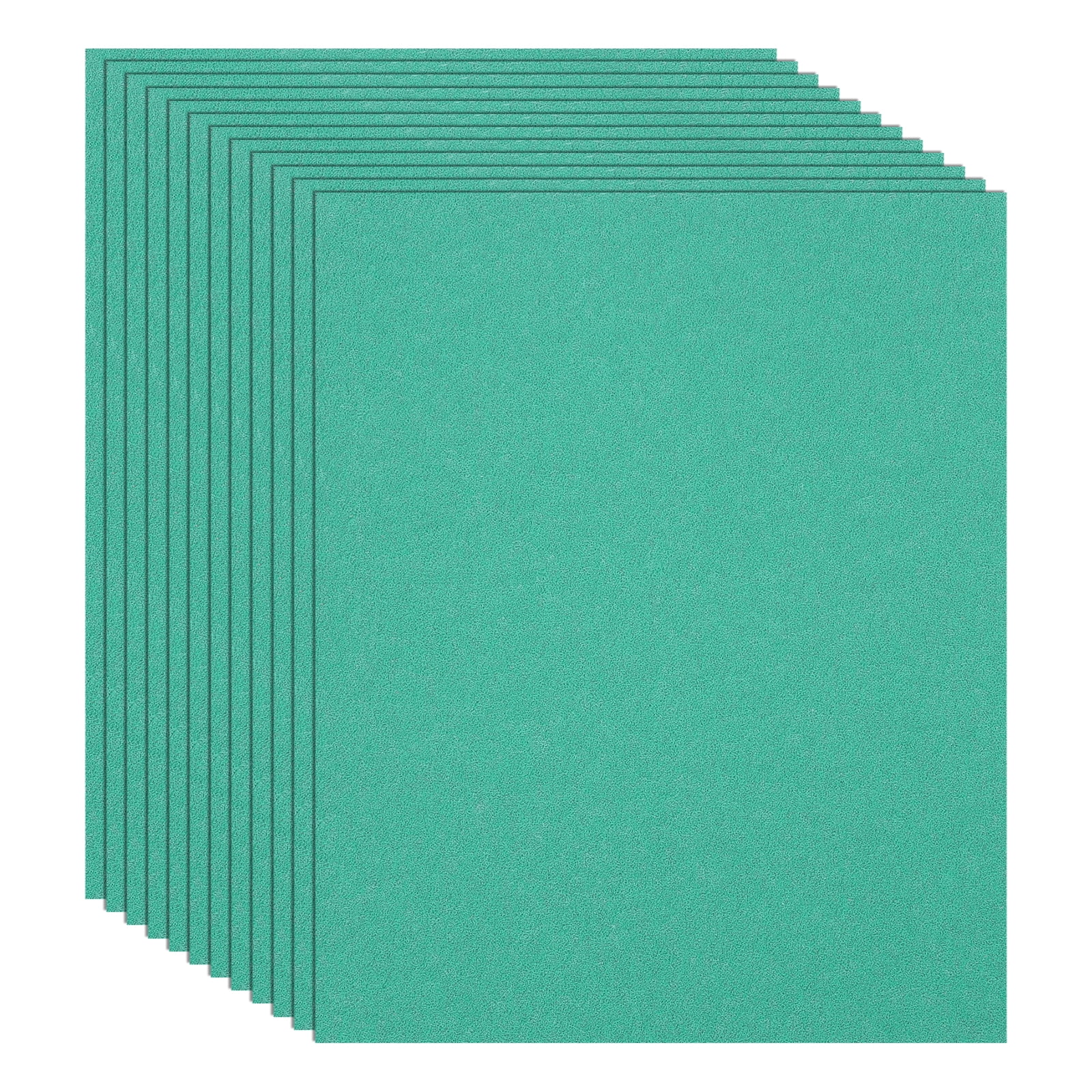 Uxcell 12 Pack 9" x 11" Sand Paper, 80 Grit Sandpaper Aluminum Oxide ...