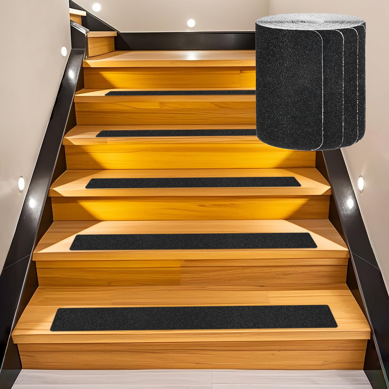 Uxcell 12-Pack Anti Slip Traction Tape 30 Inch X 4 Inch Best Grip Tape ...