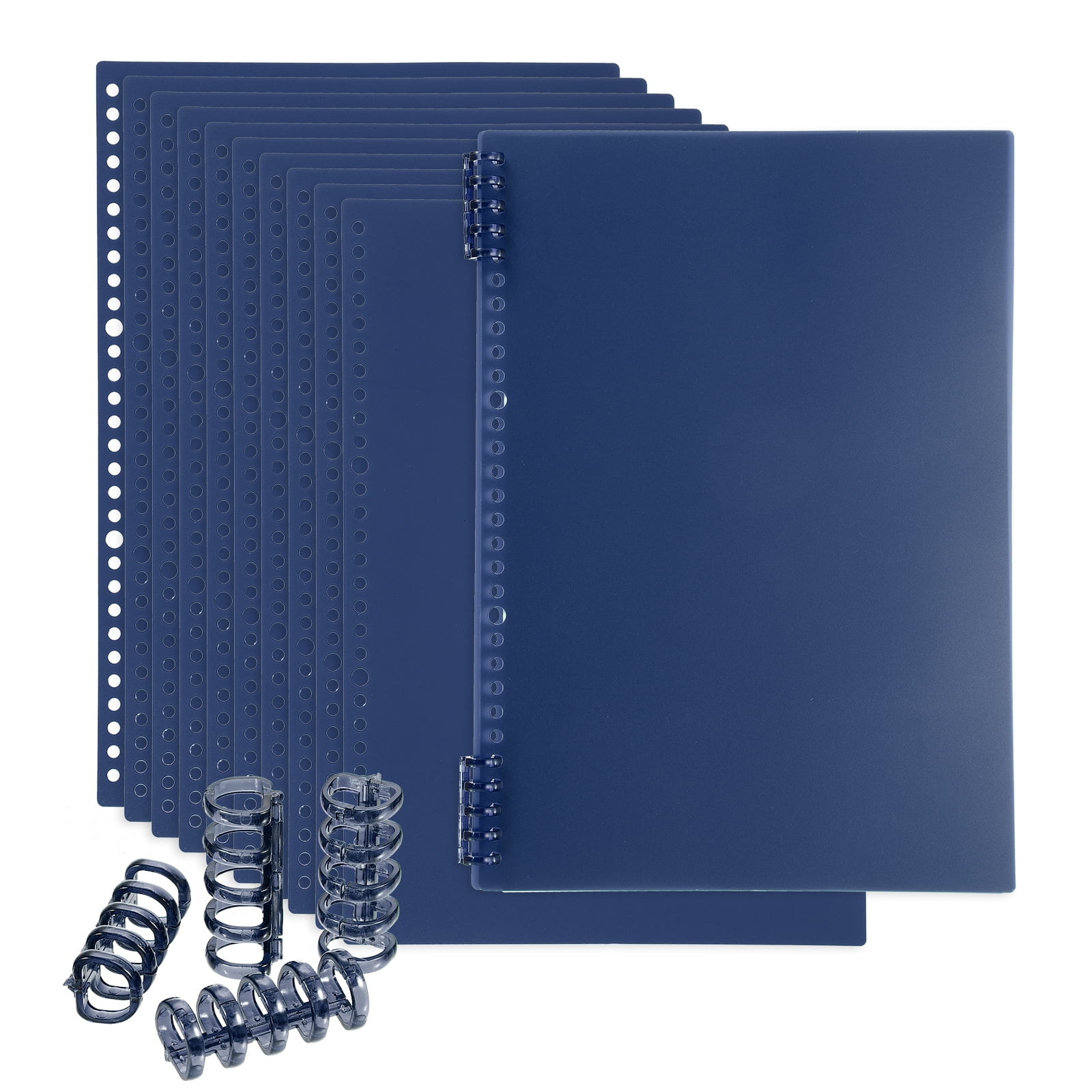 Uxcell 12 Pack Binding Covers, A4(11.8x8.5 Inch) 22 Mil Plastic ...