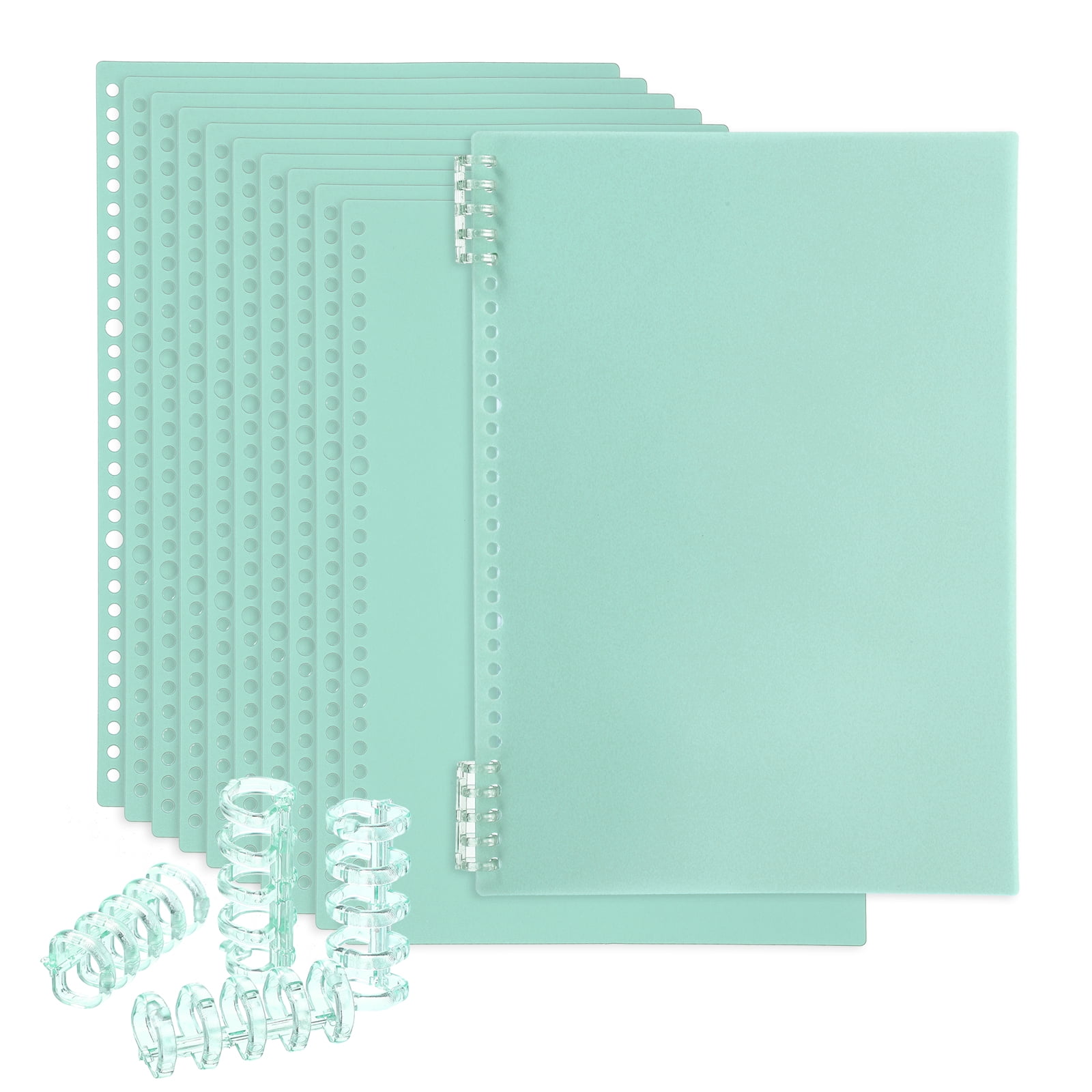 Uxcell 12 Pack Binding Covers, A4(11.8x8.5 Inch) 22 Mil Plastic ...