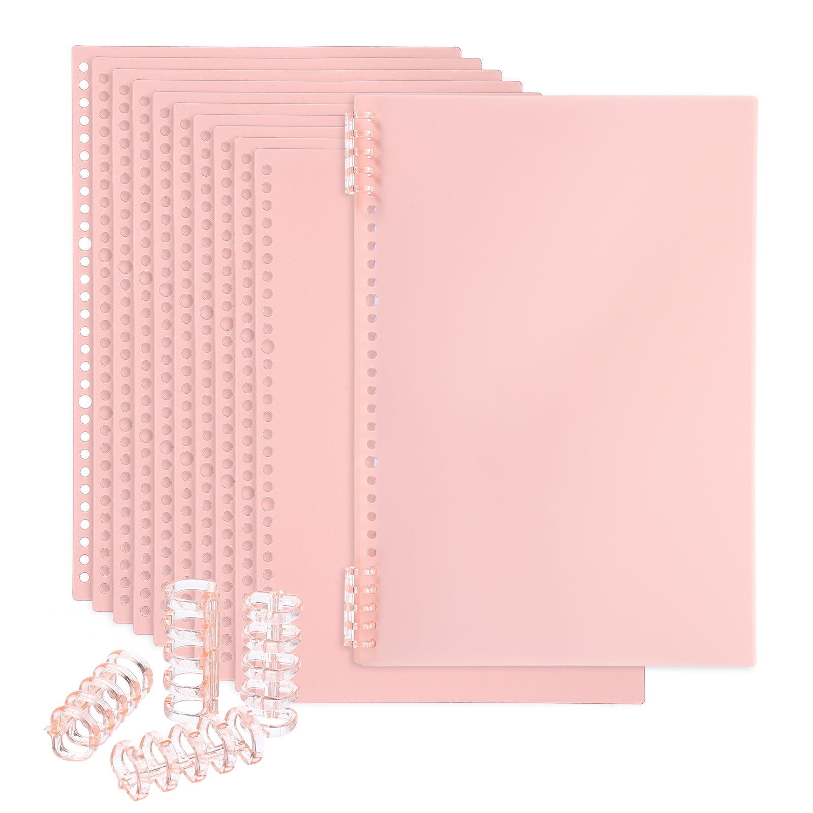 Uxcell 12 Pack Binding Covers, A4(11.8x8.5 Inch) 22 Mil Plastic ...