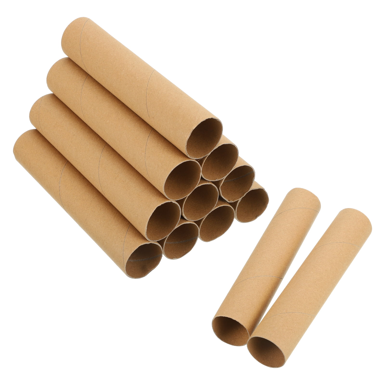 Uxcell 12 Pack Cardboard Tubes,Toilet Paper Rolls Corrugated Roll,7 ...