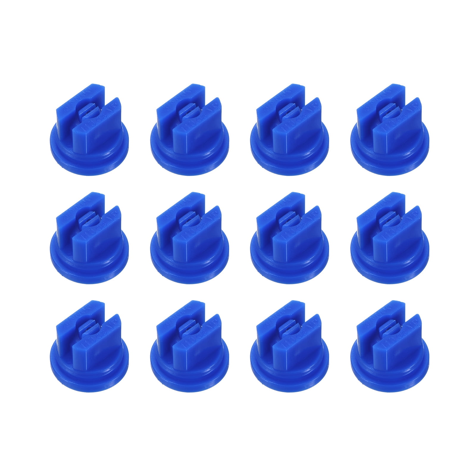 Uxcell 12-Pack Flat Fan Spray Tip, 110 Degree Plastic Spray Nozzle Tips ...