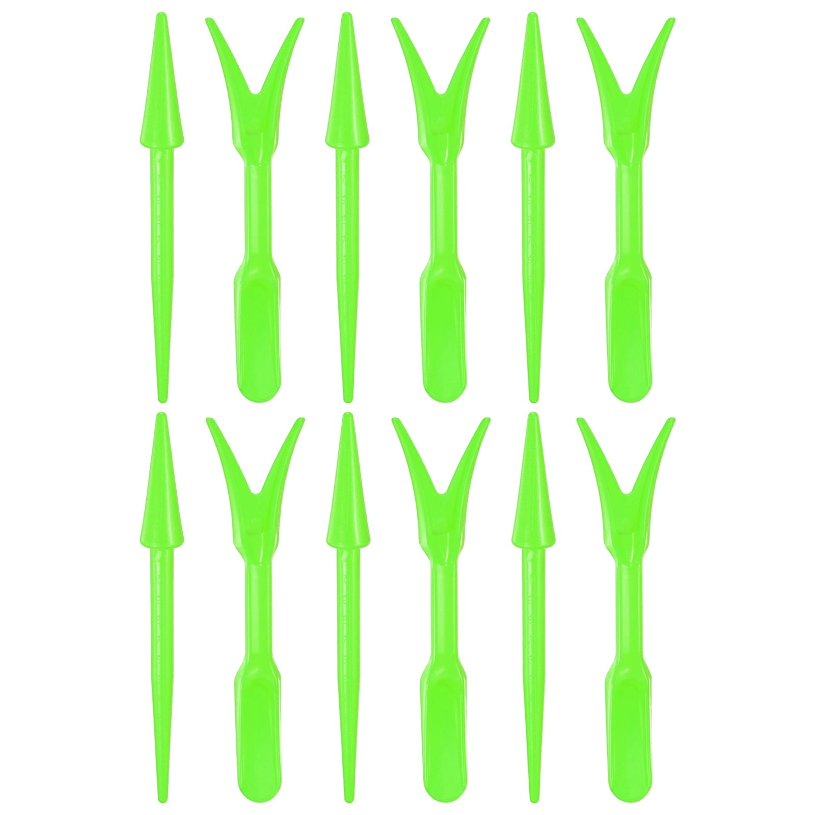 Uxcell 12-Pack Mini Garden Hand Succulent Transplanting Tools, Plastic ...