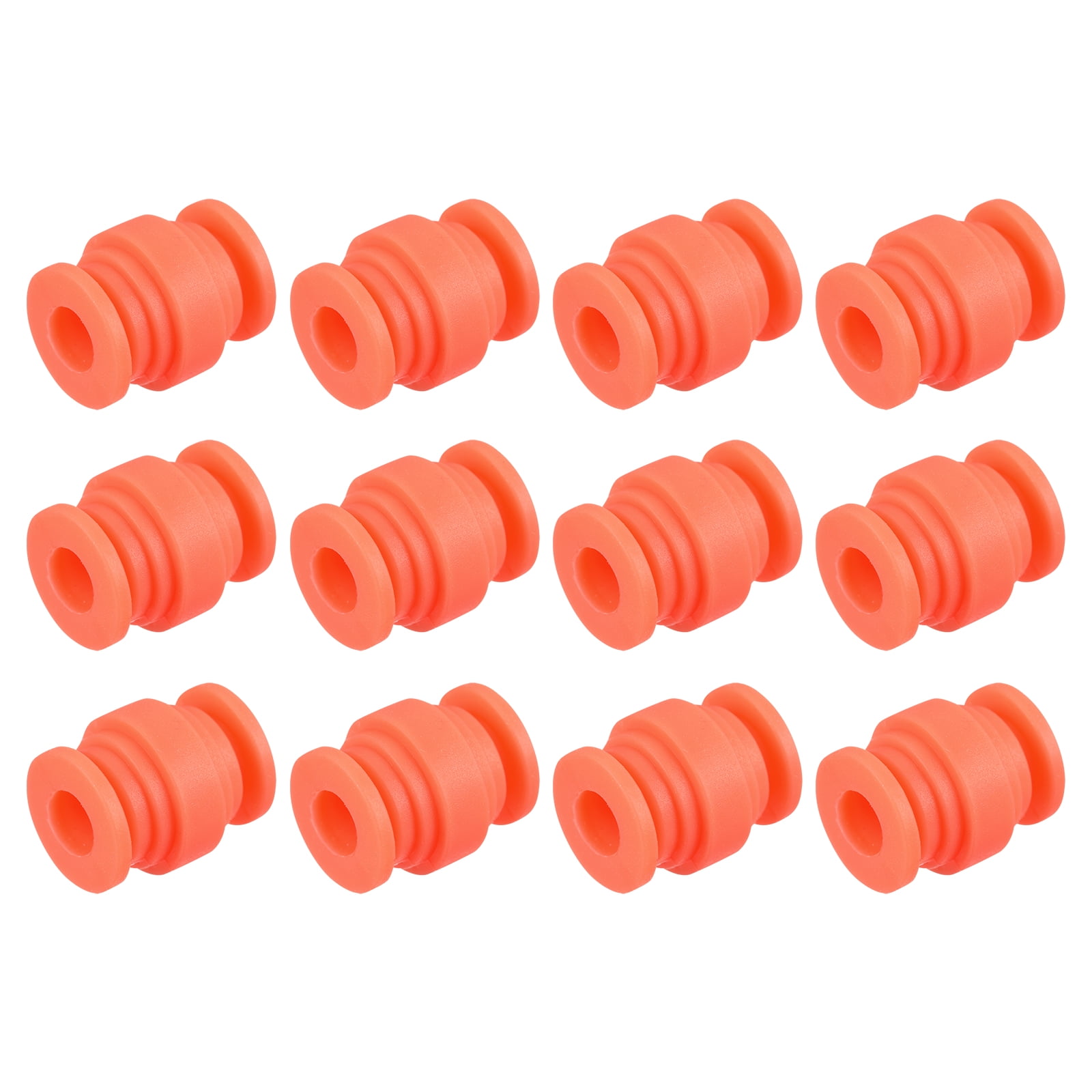 Uxcell 12 Pack Red Vibration Shock Absorption Damping Rubber Balls ...