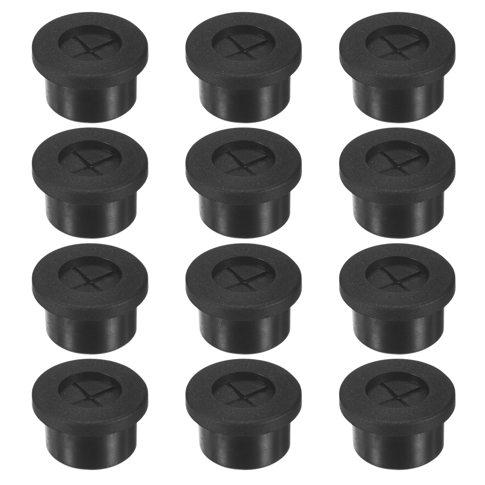 Uxcell 12-Pack Rubber Grommets for Wiring 16mm Desk Hole Grommet for ...