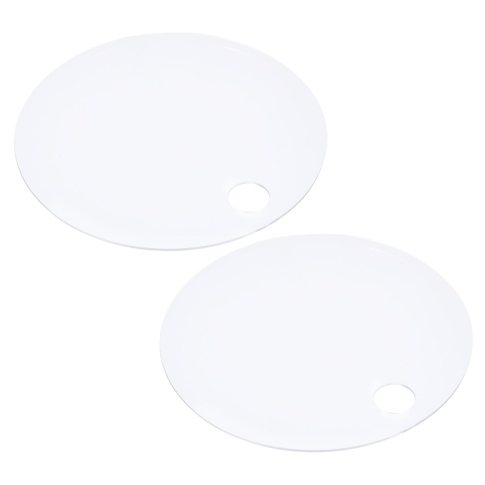 Uxcell 12" Paint Tray Palette Painting Pallet Holder Round with Thumb ...