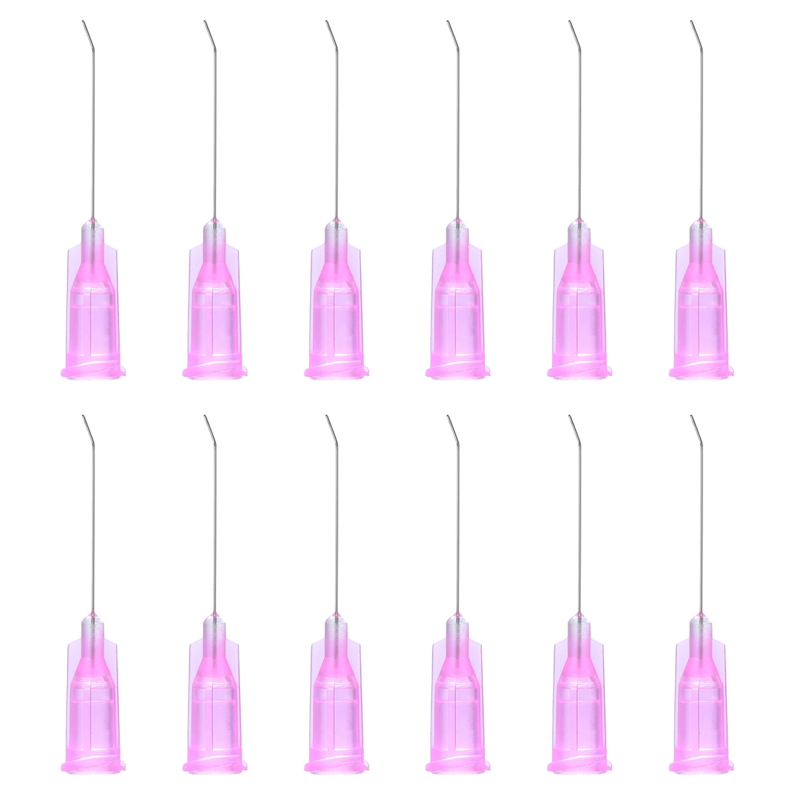 Uxcell 12 Pcs 30G 1 Inch Blunt Tip Dispensing Needles for Refilling ...