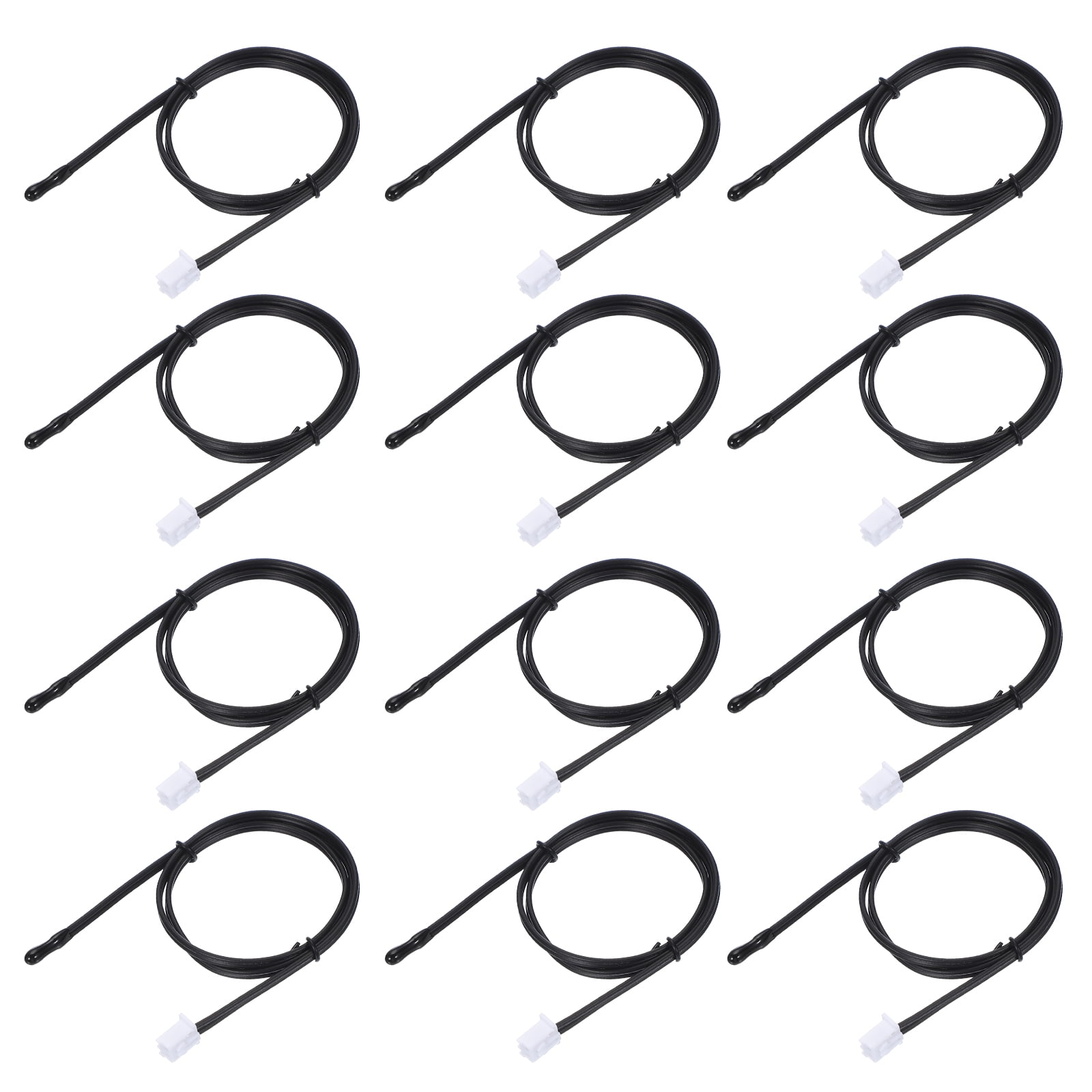 Uxcell 12 Pcs 5K 15.7 Inch 3950 Epoxy Temperature Sensor Probe for Air ...