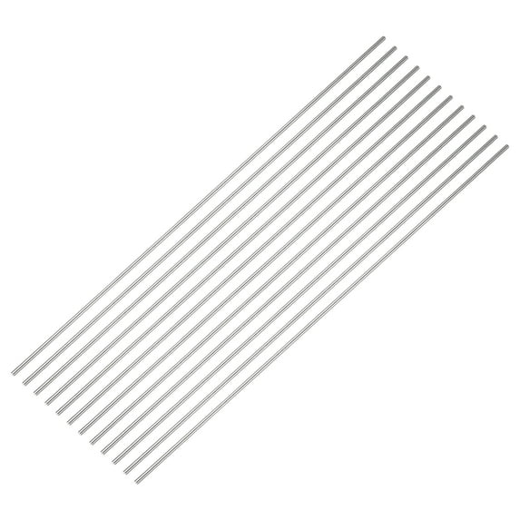 Uxcell 12 Pcs 6061 T651 Aluminum Rod, 0.12" Diameter 14" Length Solid ...