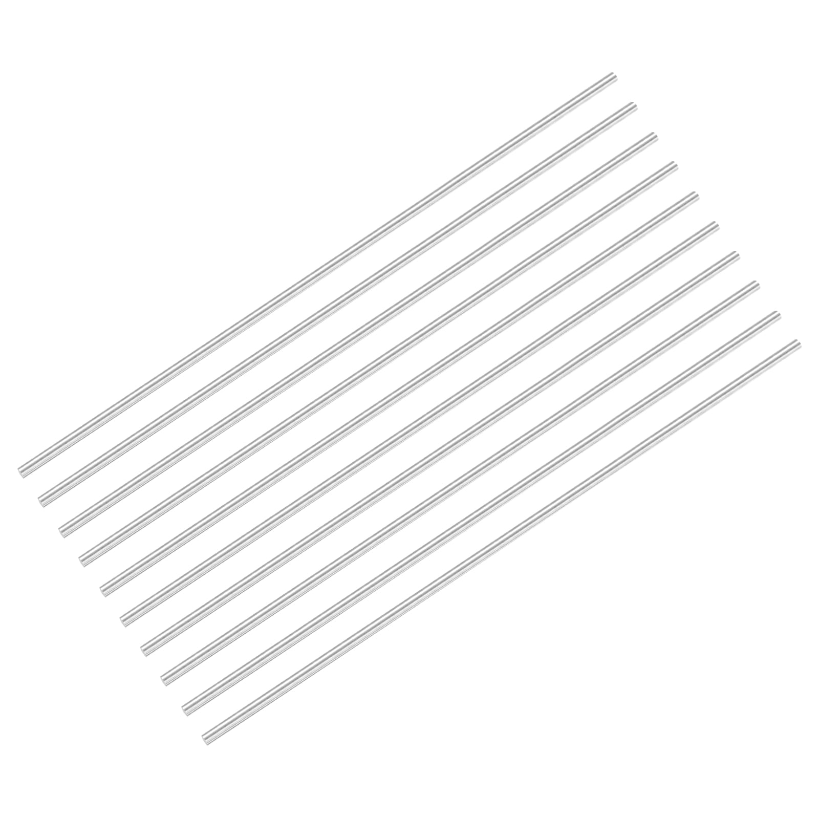Uxcell 12 Pcs Aluminum Rods,1/4" Dia 16"Long Solid Round Rod Stick 6061 ...