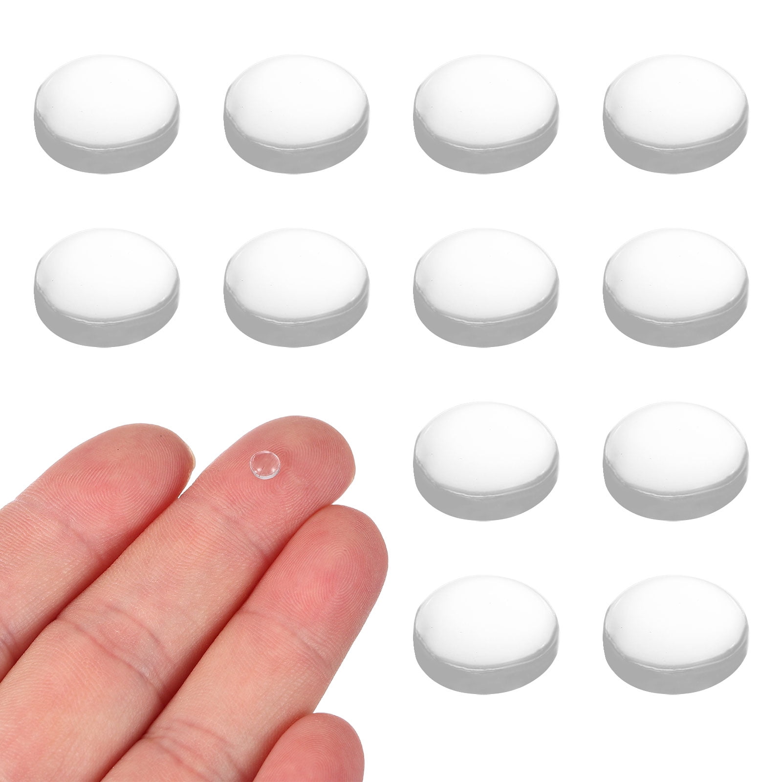 Uxcell 12 Pcs Convex Lens, 4mm OD 4mm Focal Length Magnifier Lens ...