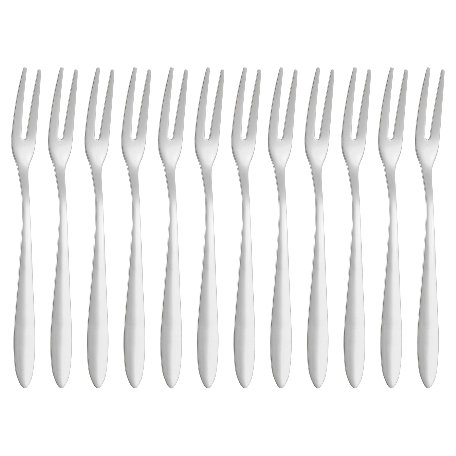 Uxcell 12 Pcs Pickle Fork, 5.2 Inch Olive Fork with Long Handle ...