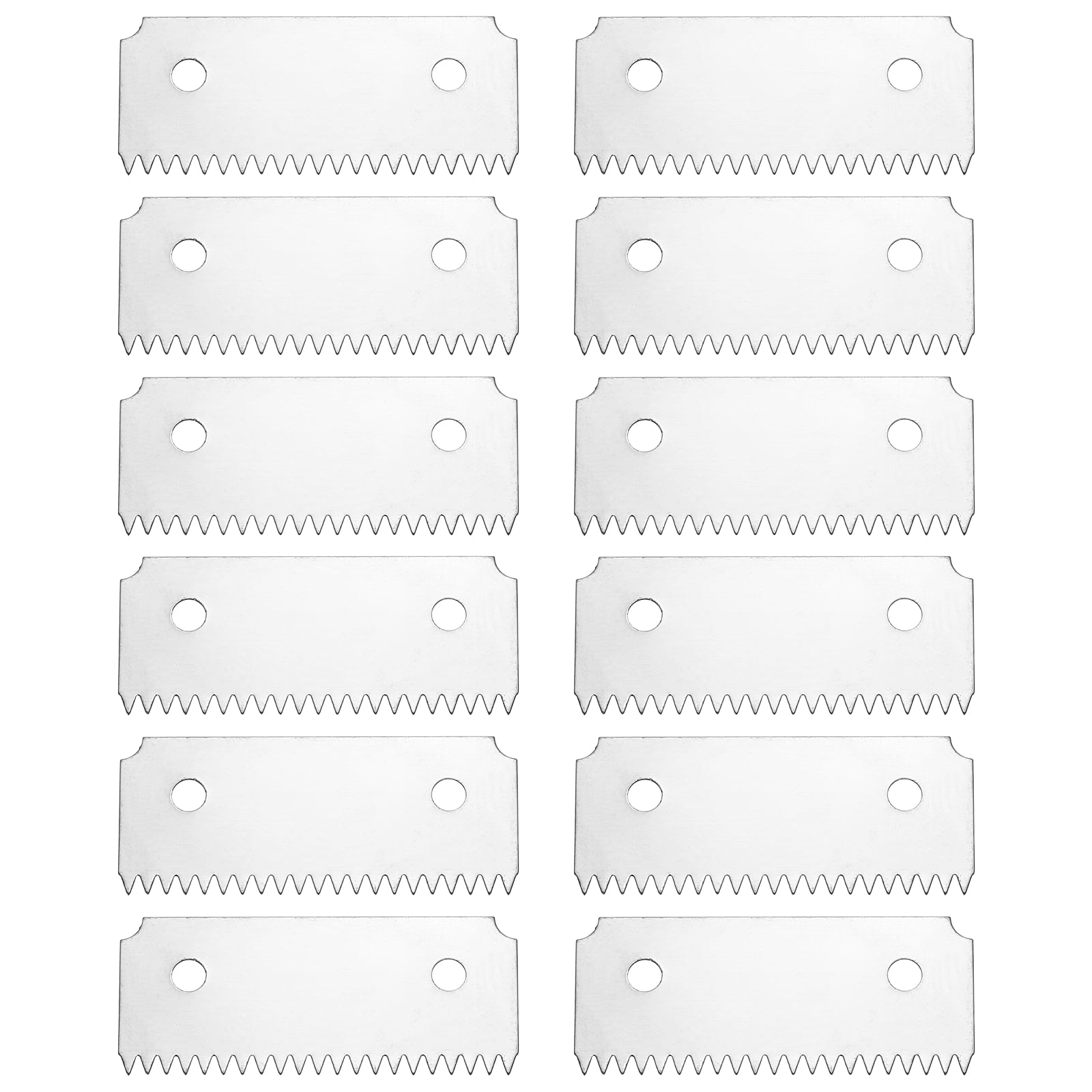 Uxcell 12 Pcs Replacement Blades for Packing Tape Dispensers, 2.1 x 0 ...