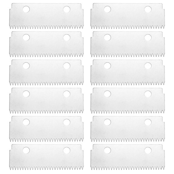 Uxcell 12 Pcs Replacement Blades for Packing Tape Dispensers, 2.4 x 0 ...