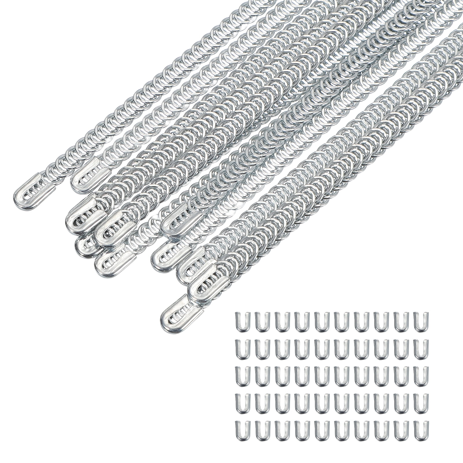 Uxcell 12 Pcs Spiral Metal Corset Boning, 14x2 Inch Stainless Steel ...