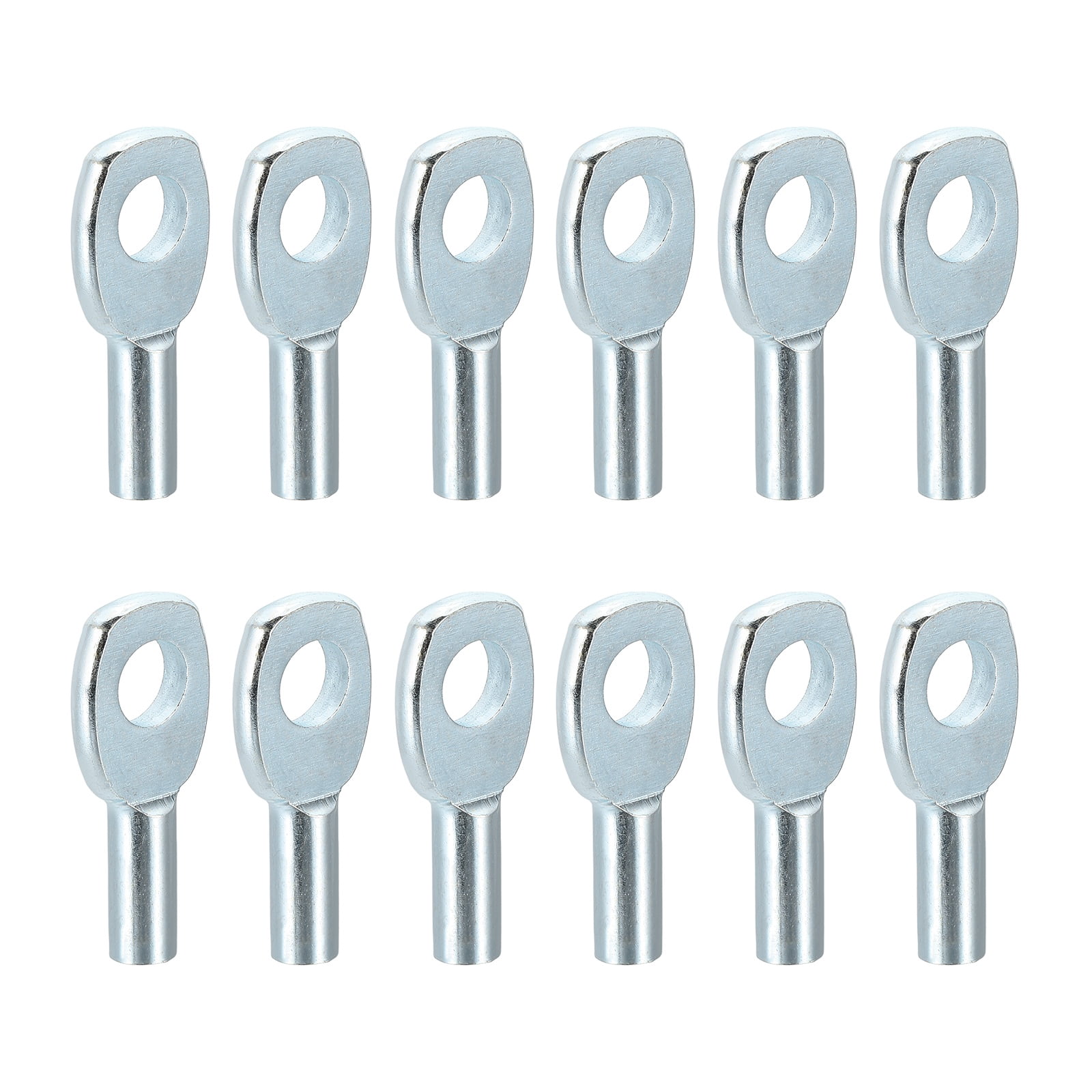 Uxcell 12 Pcs Wire Rope Eyelets, Gym Machine Accessories for 5mm Cable ...