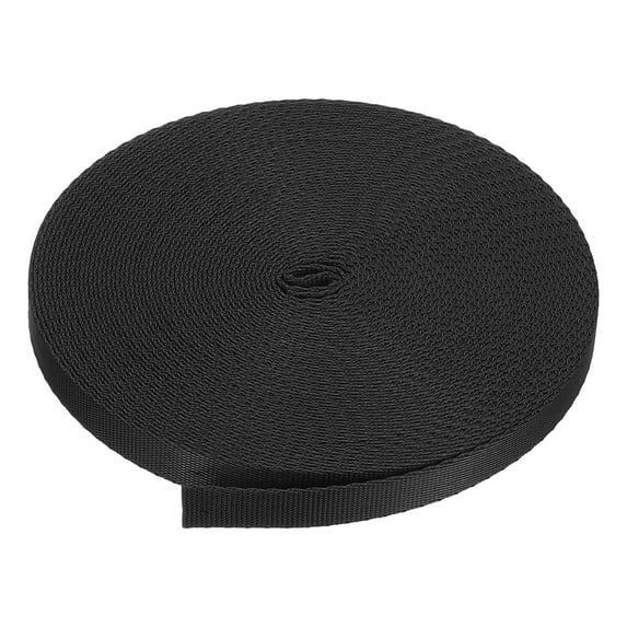 Uxcell 12 Yard Webbing 3/8 inch Polypropylene Webbing Strap Heavy ...