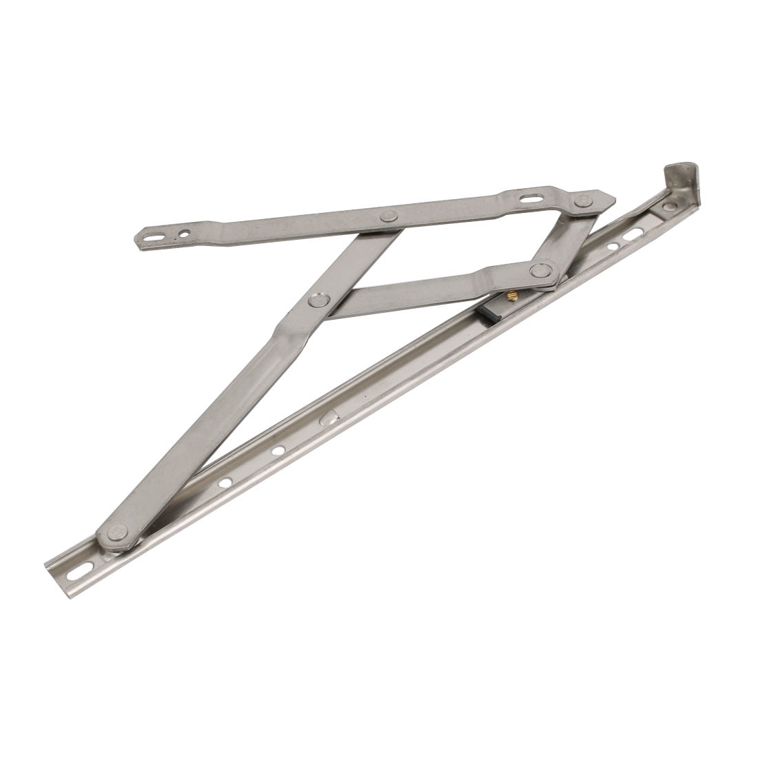 Uxcell 12 inch Silver Tone Metel Casement Window Friction Hinge Stay 4 ...