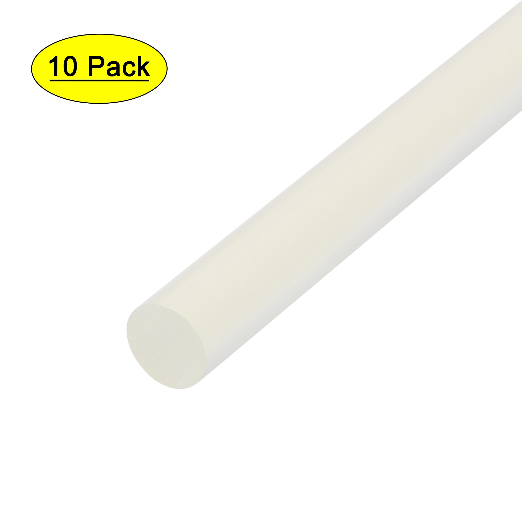 Uxcell 12" x 0.27" Clear Mini Hot Glue Tool Sticks for Glue Tool 10 ...