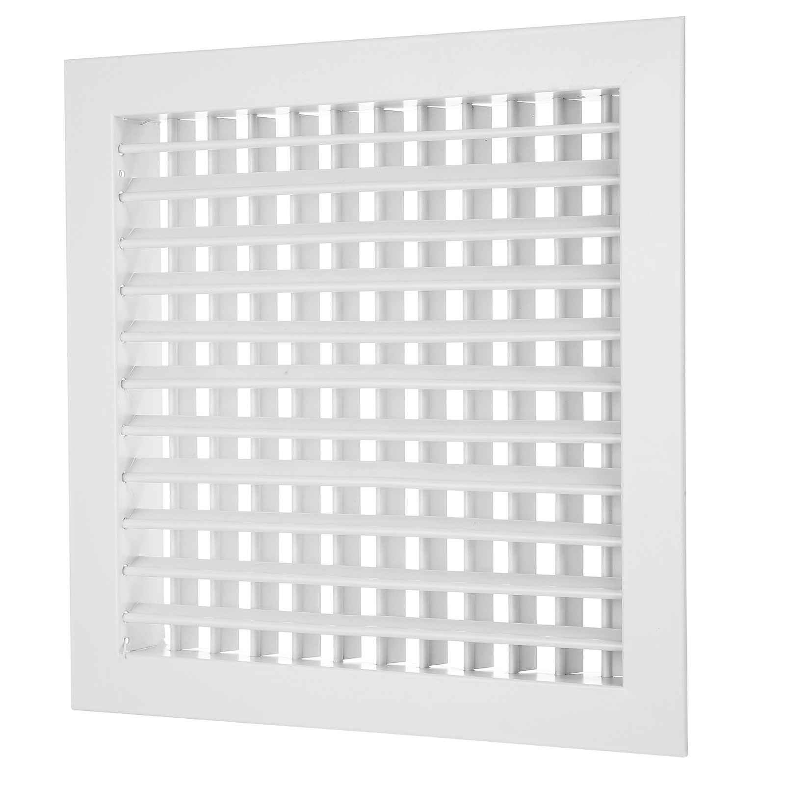 Uxcell 12" x 12" Adjustable Air Supply Diffuser, Aluminum Double ...