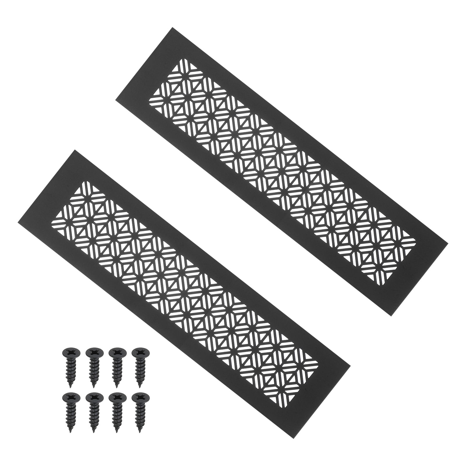 Uxcell Door Air Vent Cover Heavy Duty Aluminum Grille Ventilation Cover ...