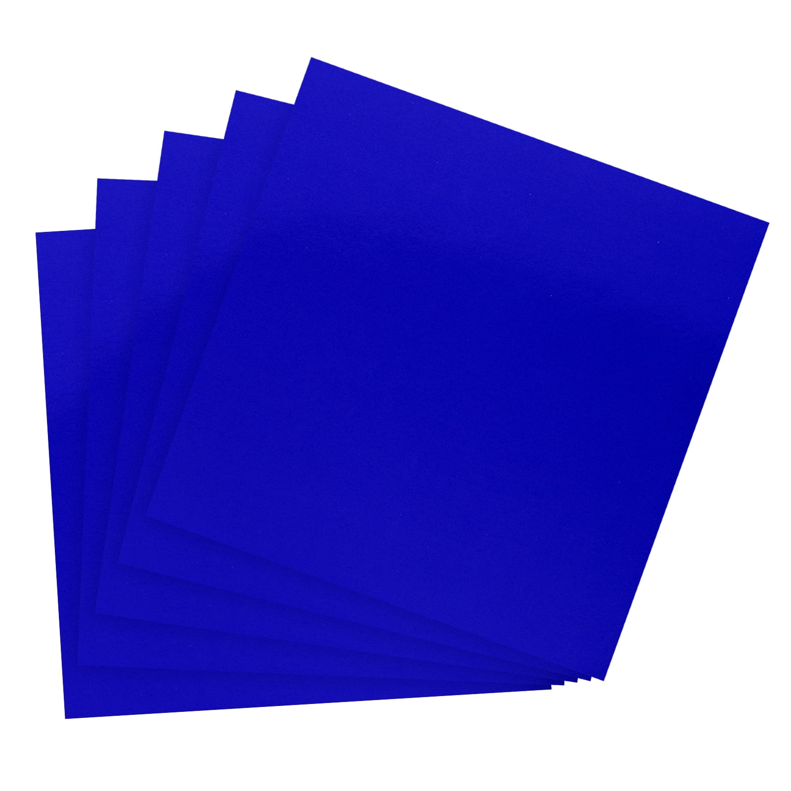 Uxcell 12"x12" Metallic Mirror Board Sheets, 20 Pack Blue Cardstock ...