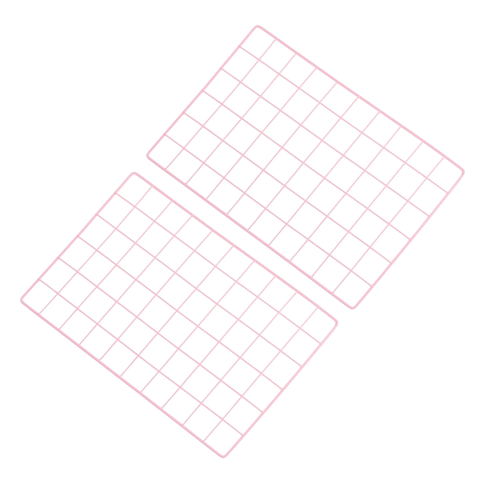 Uxcell 12"x20" Wire Grid Panel, 2 Pack Board for Photo Display and Home ...