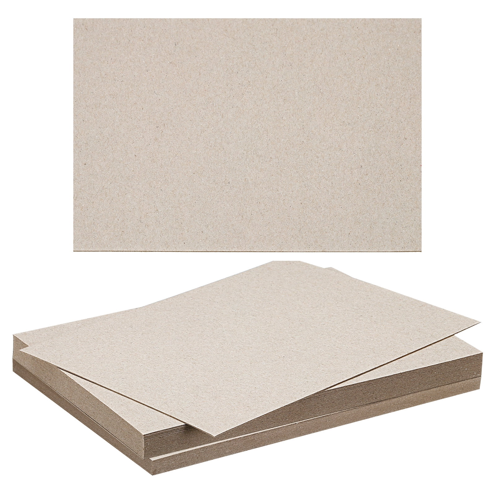 Uxcell 12"x8" Gray Cardstock, 40 Sheets Thick Craft Paper Blank Card ...