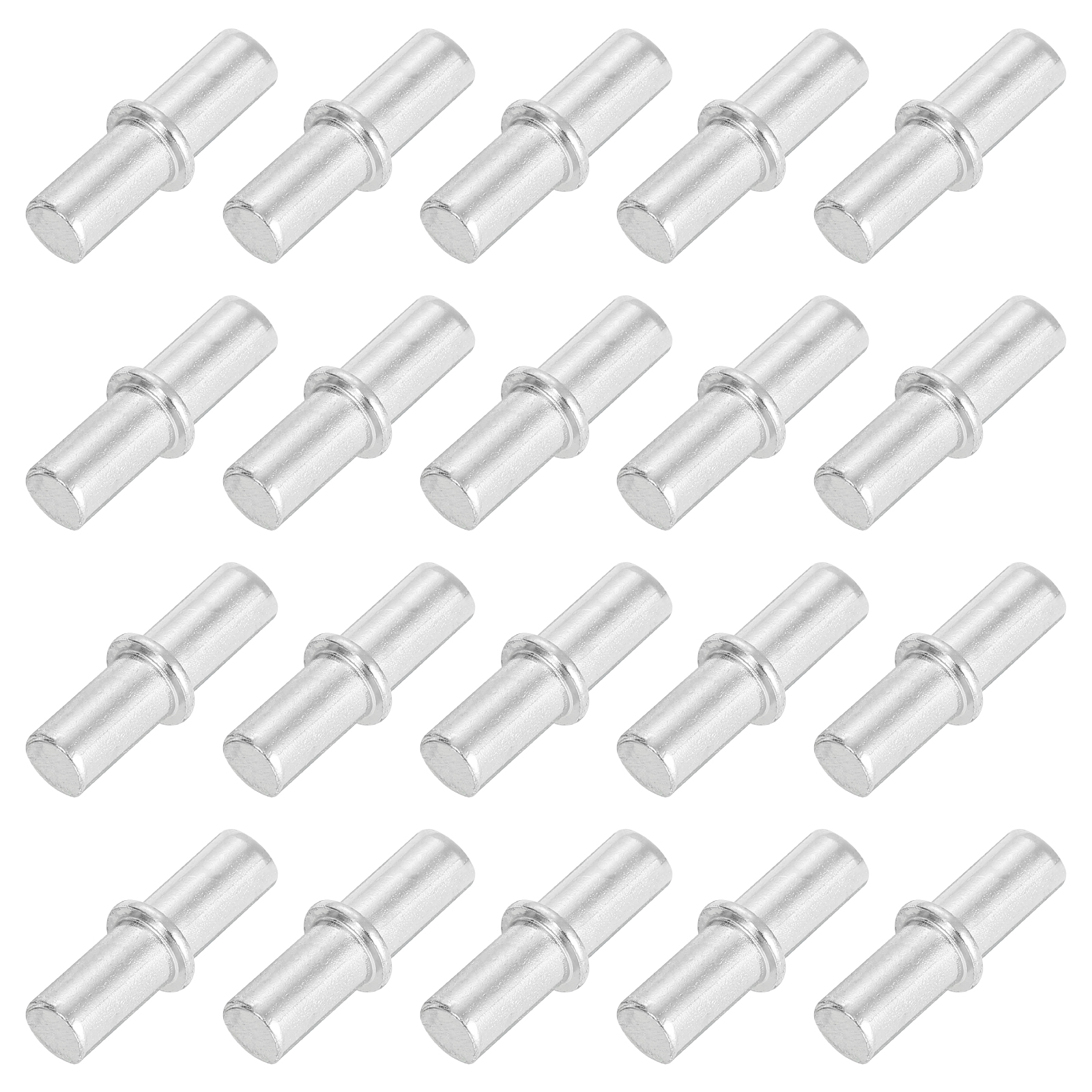 Uxcell 120 Pack Shelf Bracket Peg 5x20mm Nickel Plated Holder Support ...