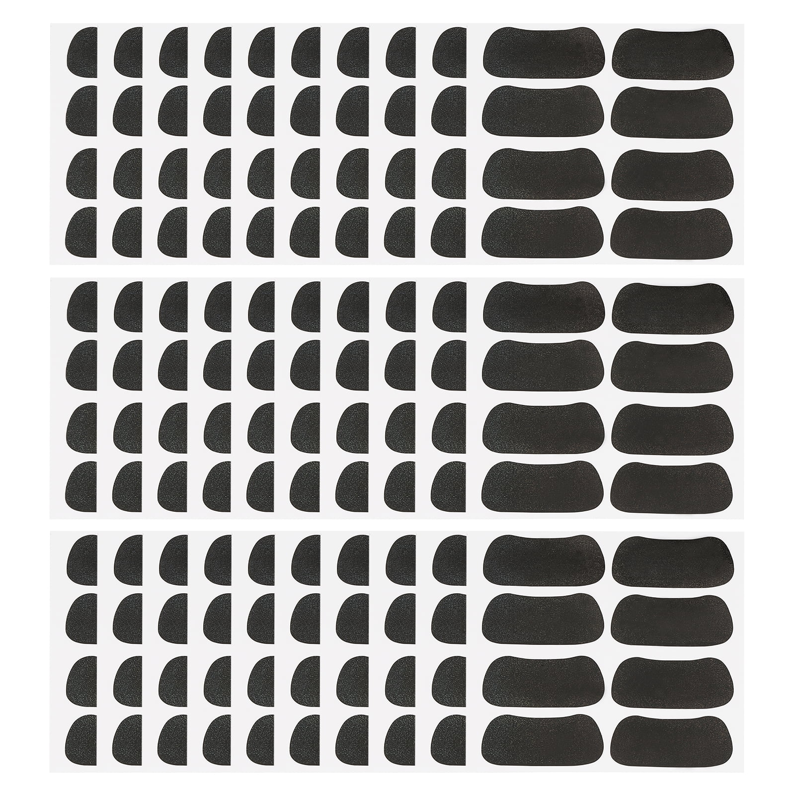Uxcell 120 Pairs Glitters Sports Eye Black Stickers, Under Eye Gold ...