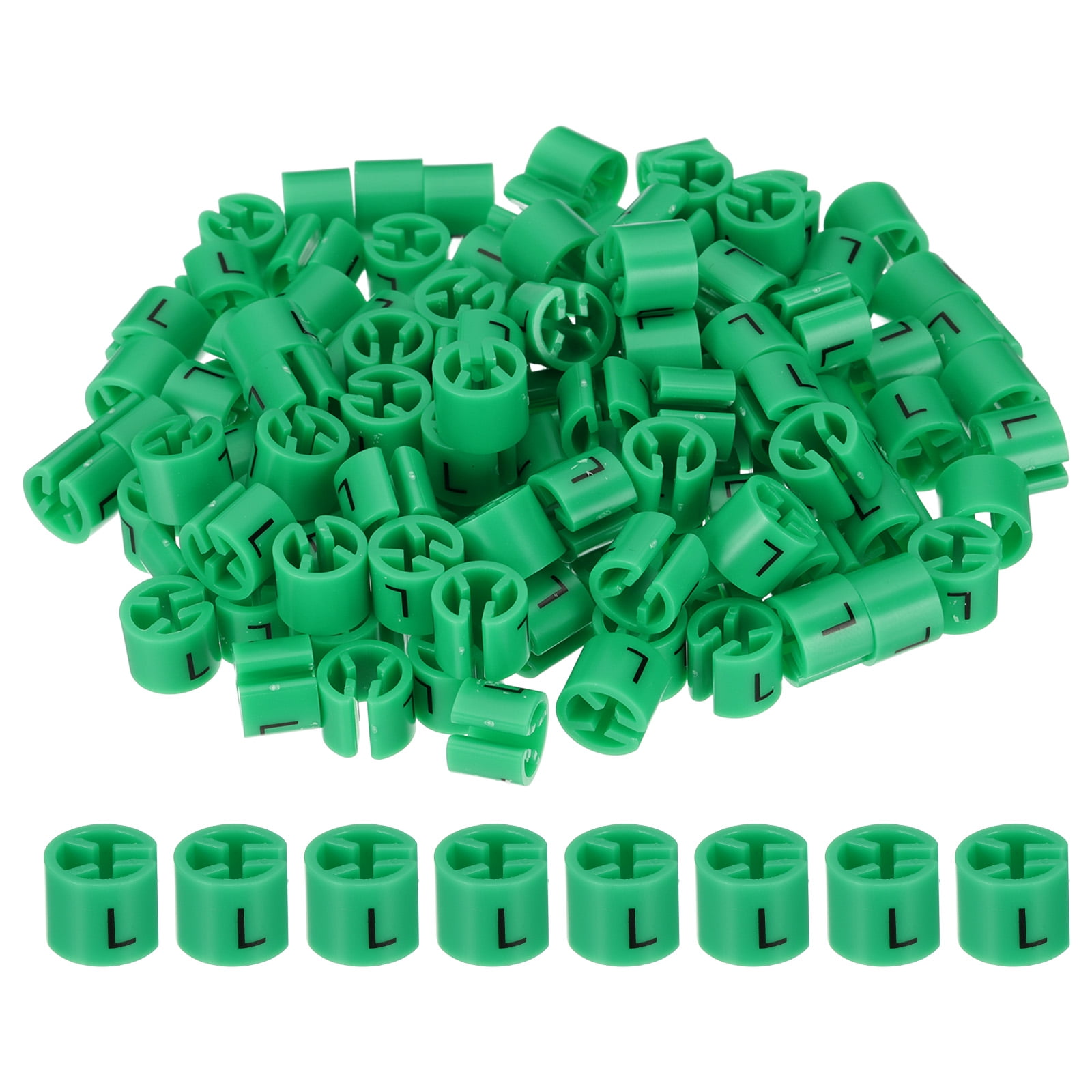 Uxcell Clothes Hanger Markers, Tags Fit Rod Garment Size Hanger Clips ...