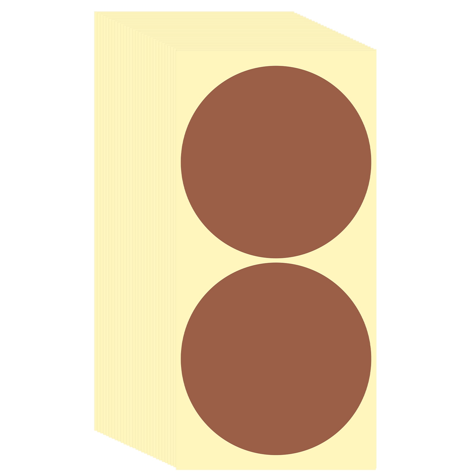 Uxcell 120 Pcs Colored Dot Stickers Labels, 4 Inch Circle Price ...
