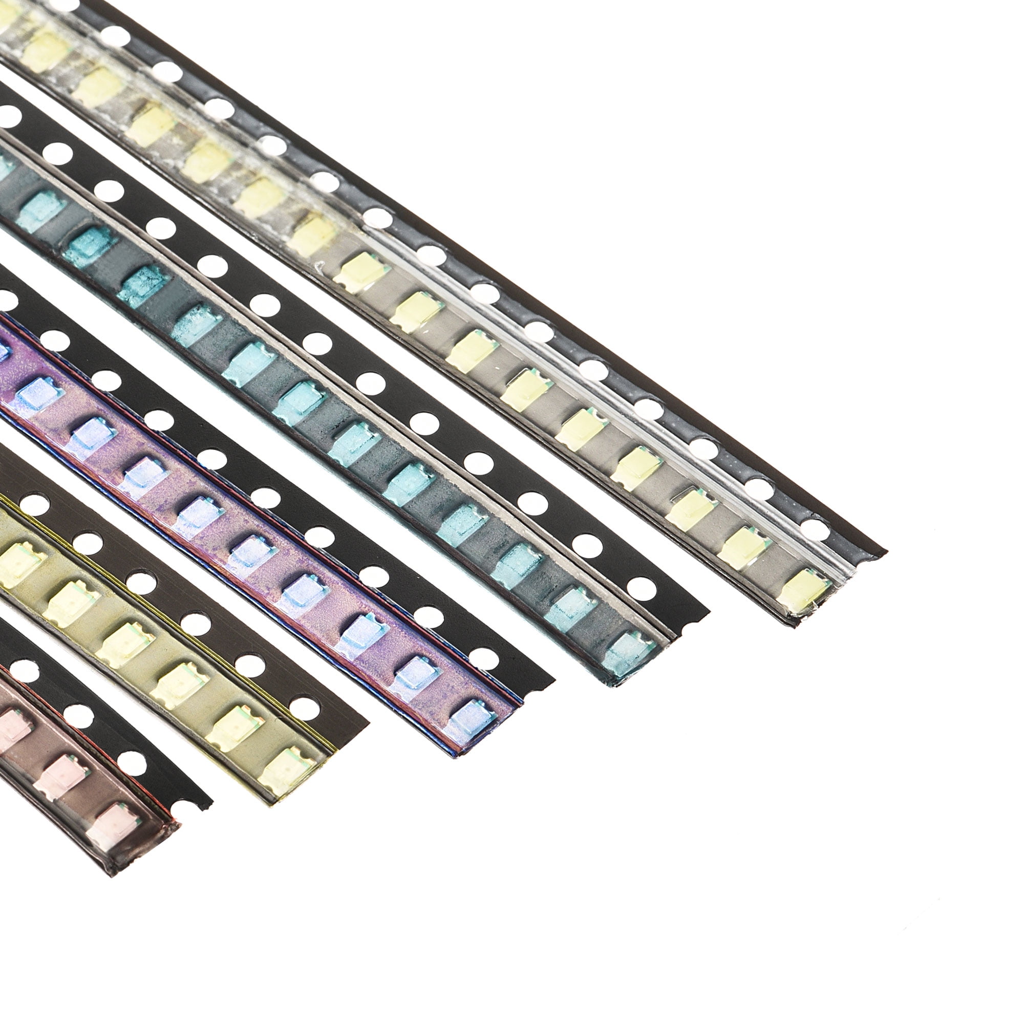 Uxcell 1206 Surface Mounted Devices LED Bulbs Light Emitting Diode Kit ...