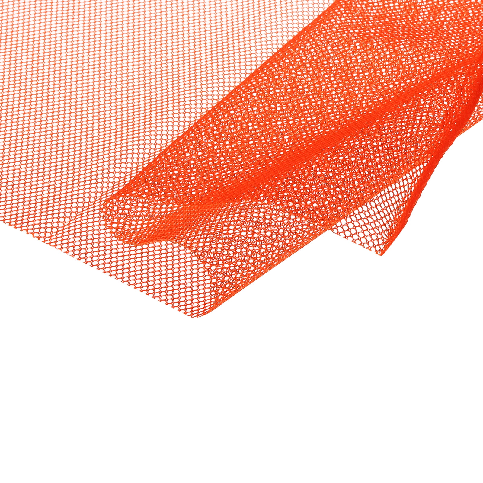Uxcell 120cm/46.8inch Mesh Fabric Slightly Stretchy for Backpack Pocket ...