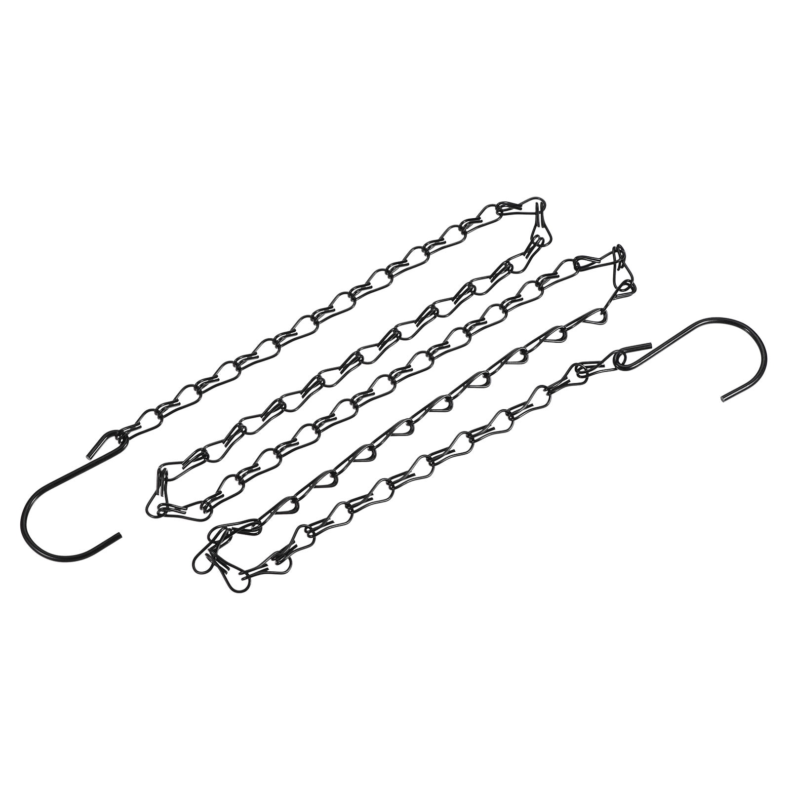 Uxcell 120cm Extension Link Adjustable Double S Shaped Hooks Hanging ...