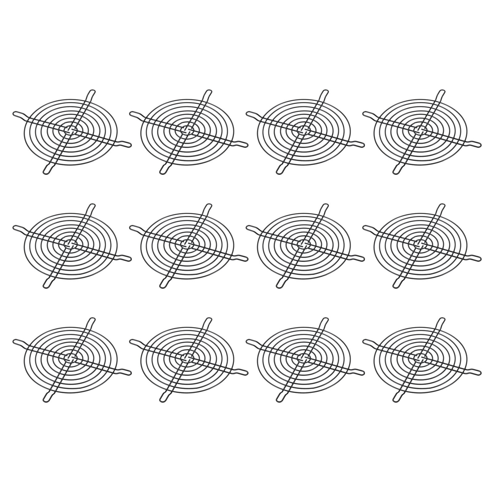 Uxcell 120mm Fan Finger Grill Metal Grill Protector Guard Fan ...