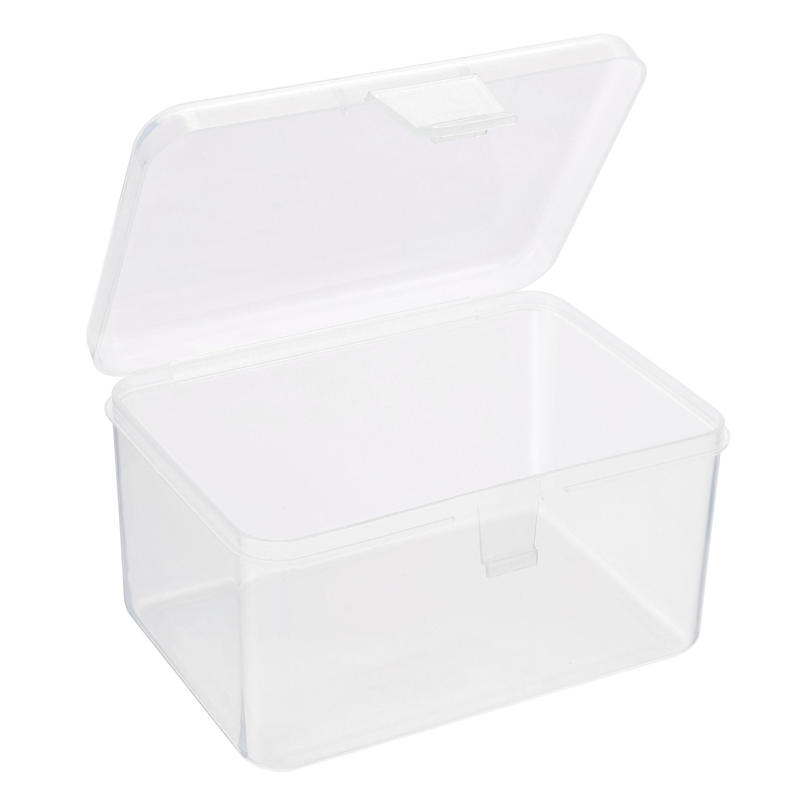 Uxcell 120x85x65mm Plastic Rectangular Clear Storage Container Box with ...