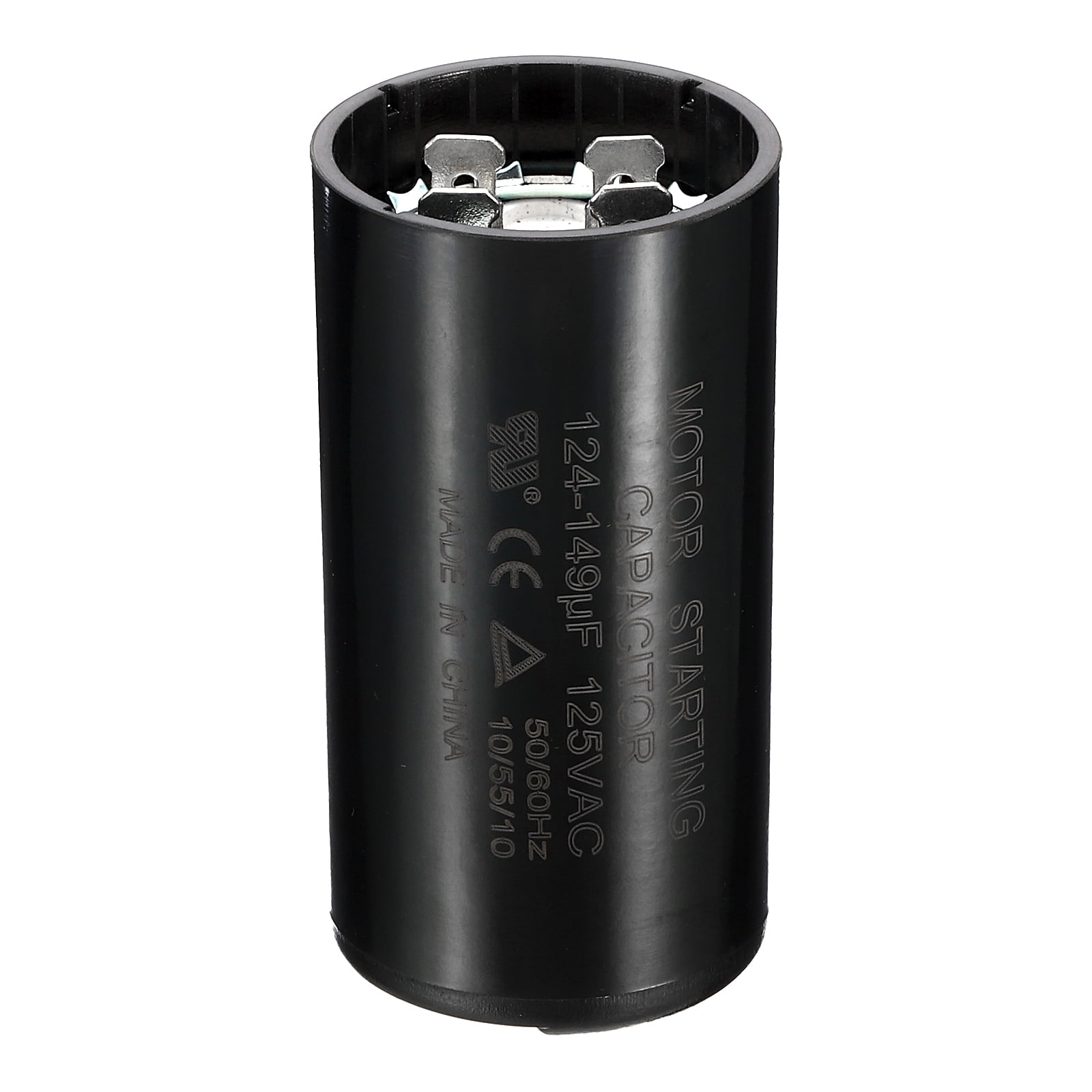 Uxcell 124-149uF/Mfd 125VAC 50/60Hz Motor Start Capacitor CD60 Run ...